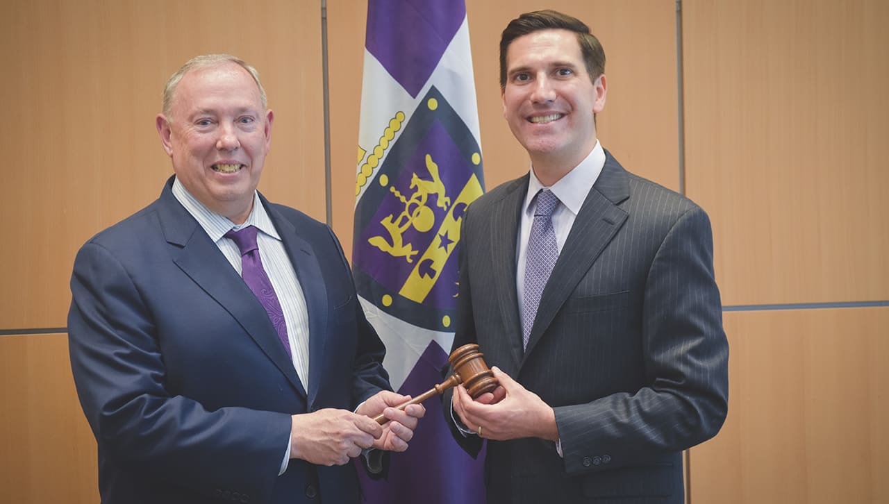 Alumni Advisory Board Installs Michael K. Short '99 As Alumni Society ...